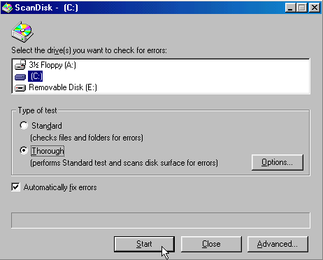 Guia para realizar un Scan Disk - Blog didáctico