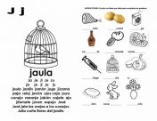 Actividades con la silaba ja je ji jo ju - Blog didáctico
